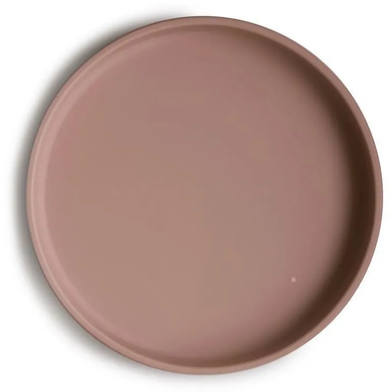 Mushie silikonový talíř s přísavkou Classic Blush