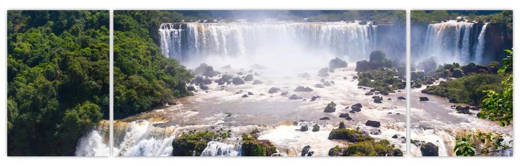 Obraz Iguassu vodopádů (170x50 cm)