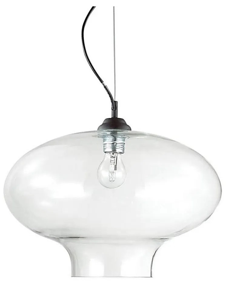 Ideal Lux - Lustr na lanku BISTRO 1xE27/60W/230V pr. 40 cm čirá