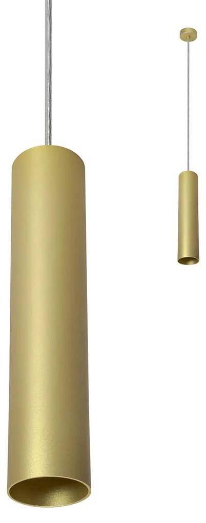 Smarter 01-2153 závěsné svítidlo Axis, matně zlaté, 1xGU10, 30cm