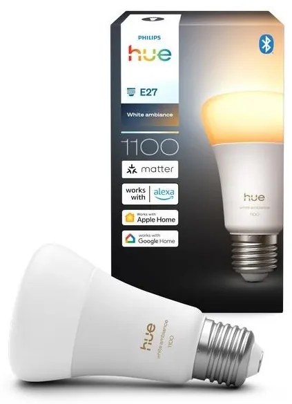 LED Stmívatelná žárovka Philips Hue WHITE AMBIANCE E27/8,1W/230V 1000-20000K