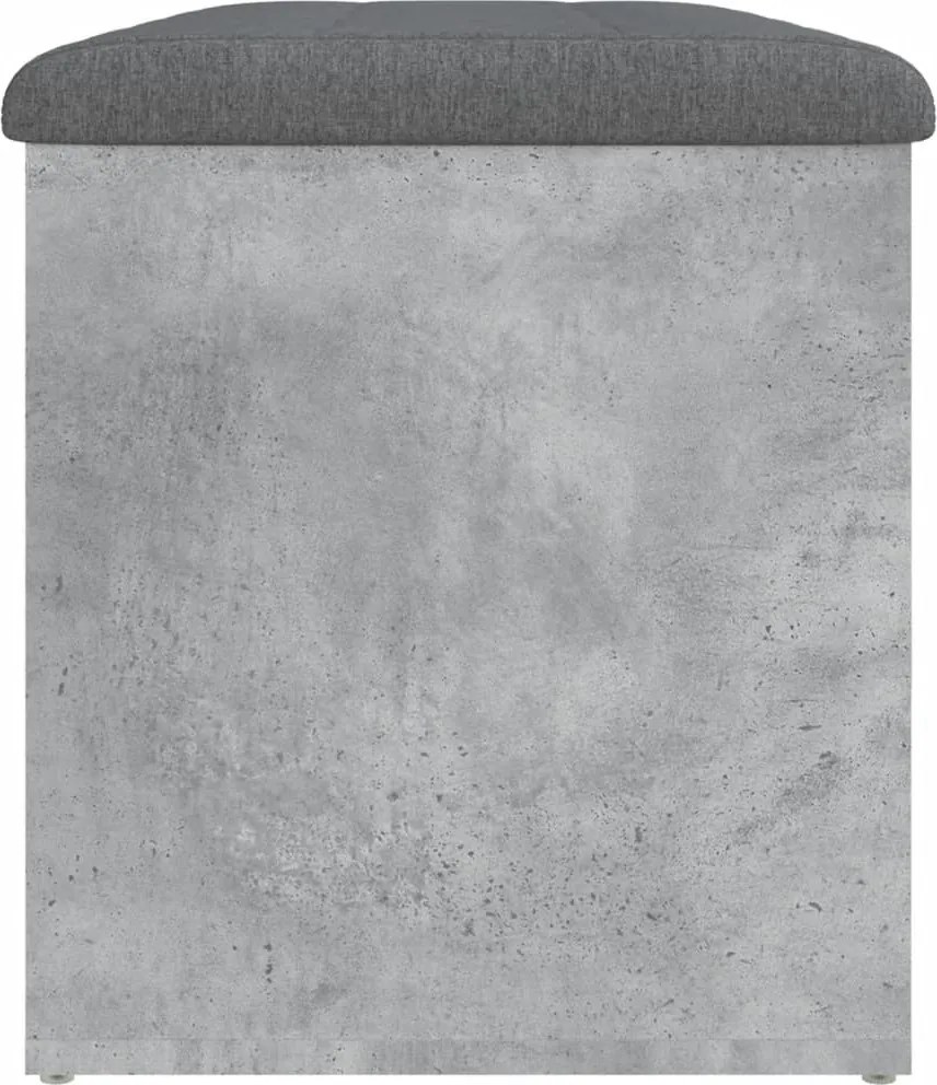 vidaXL Úložná lavice 82 x 42 x 45 cm kompozitní dřevo [835048] Barva: Bílá