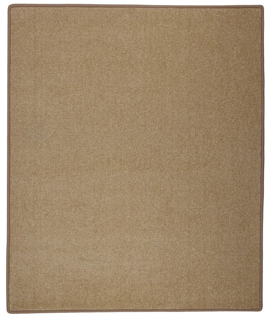 Vopi, Kusový koberec Eton béžový 70, 80x150, béžová, obývací pokoj