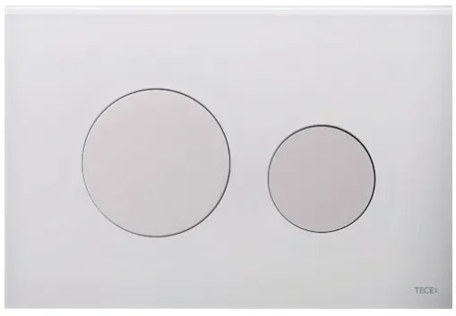 Tece Loop splachovací tlačítko pro WC bílá 9.240.650