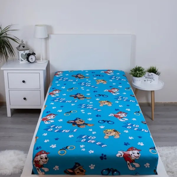 Jerry Fabrics Prostěradlo Paw Patrol 573 90x200x25 cm