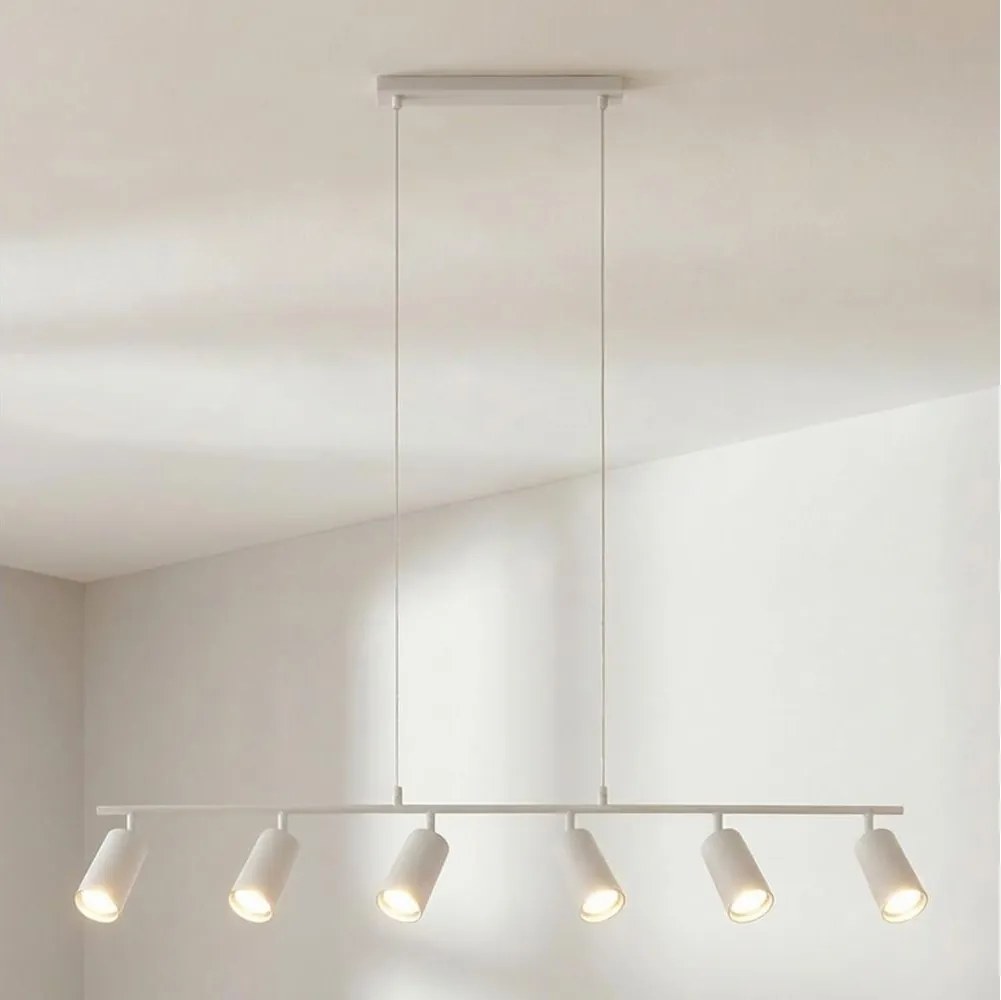 Brilagi - Lustr na lanku SELE 6xGU10/30W/230V bílá