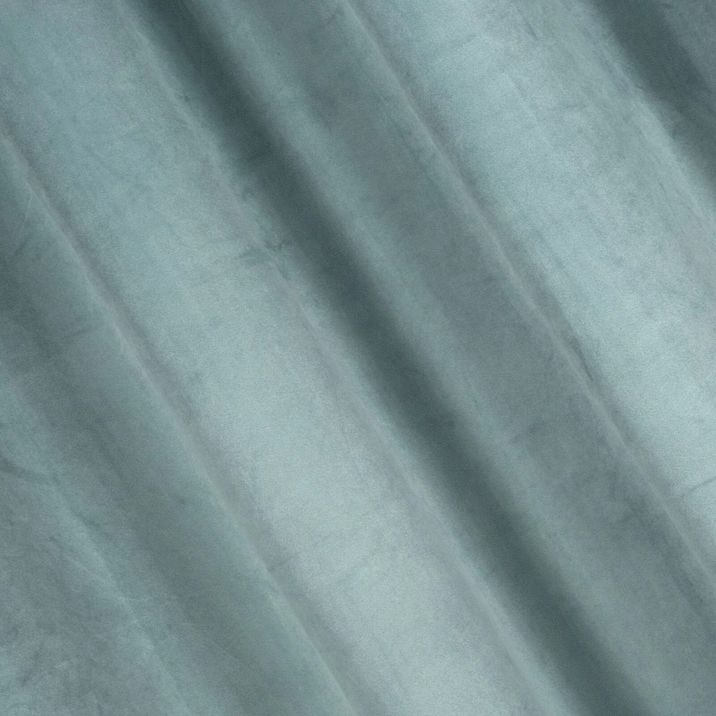 ZATEMŇOVACÍ ZÁVĚS NA KROUŽCÍCH MELANIE 140X250 CM MÁTOVÁ