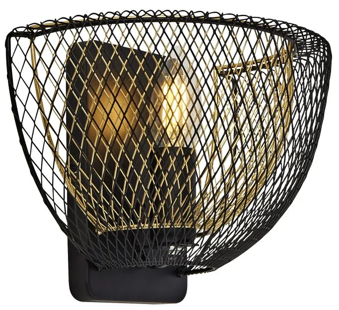 SEARCHLIGHT Nástěnné světlo z drátu HONEYCOMB 6842BGO