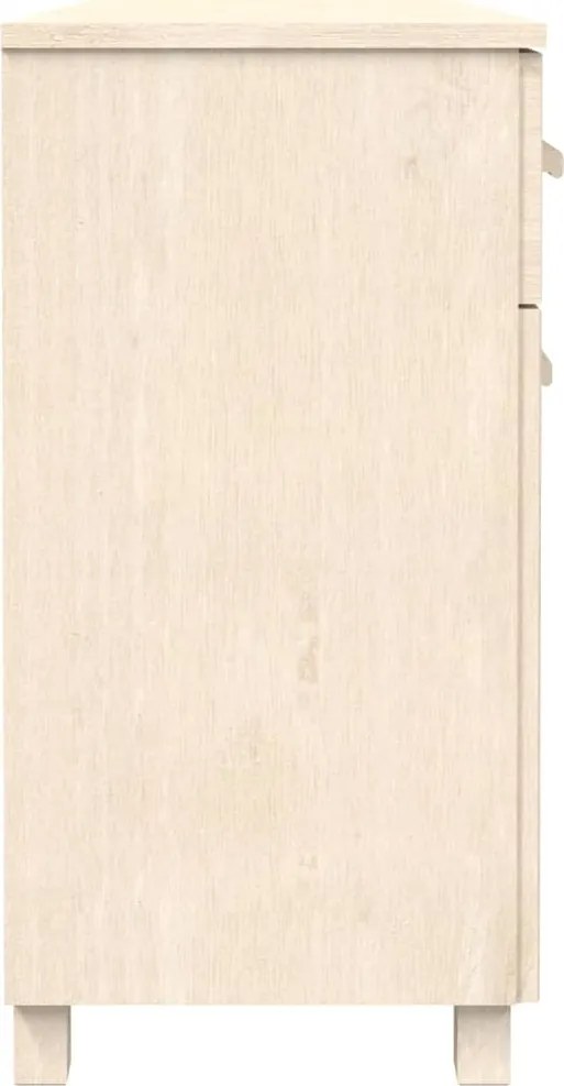 vidaXL Příborník HAMAR 113 x 40 x 80 cm masivní borovice [340440] Barva: medová hnědá