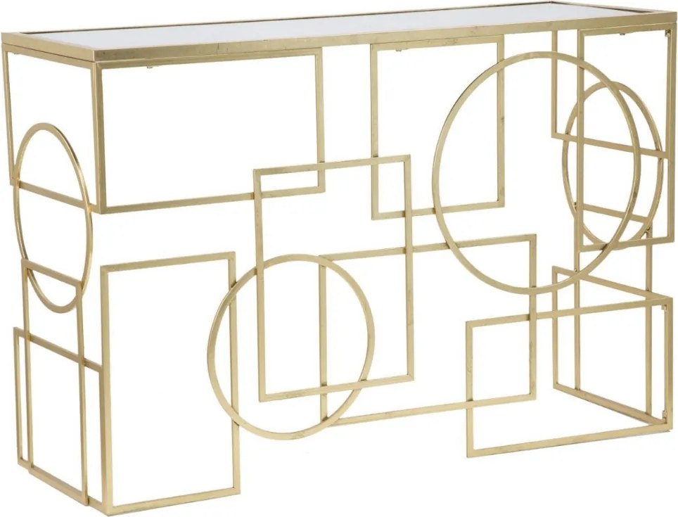 Designová konzole Vartouhi 120 cm zlatá