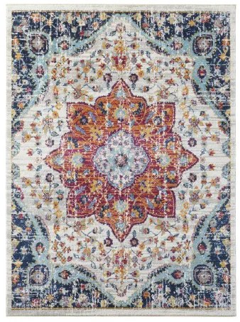 Nouristan - Hanse Home koberce Kusový koberec Lugar 104093 Multicolor Vícebarevná - 80x150 cm