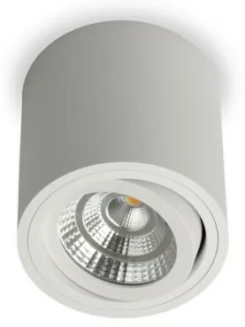 LED2 1160231 Roll, bílé stropní válečkové bodové svítidlo, 6W LED 3000K, průměr 9cm