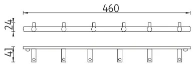 Nimco Šestiháček jednoduchý BR 11109-26