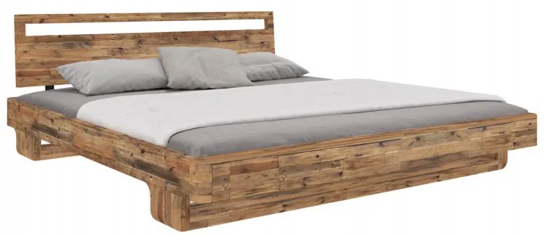 Dřevěná postel 180x200 z masivu Jindra
