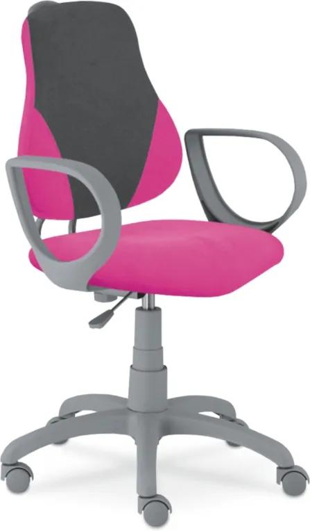 Alba CR spol. s r.o. FUXO V-LINE P34 - Rostoucí židle  - Růžovo-fialová