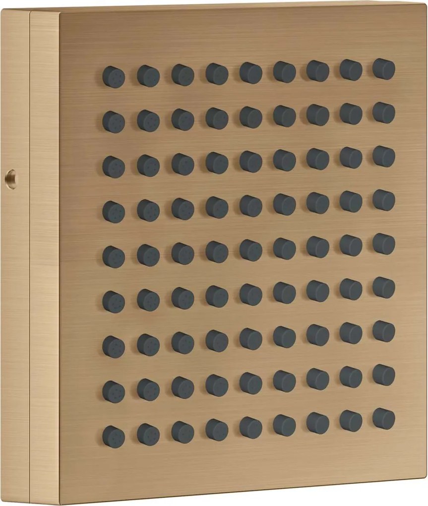 Axor ShowerComposition - Boční sprcha, EcoSmart, kartáčovaný bronz 12596140