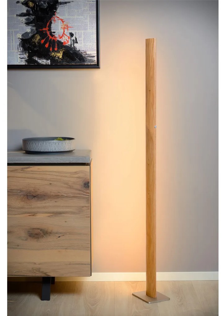 Lucide 48750/30/72 stojací LED lampa Sytze přírodní, 32W, 3000K, 151cm