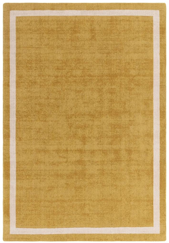 Tribeca Design Kusový koberec Buster Border Ochre Rozměry: 120x170 cm