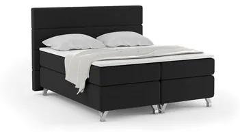 Čalouněná postel IMPERIA včetně úložného prostoru 180x200 Černá