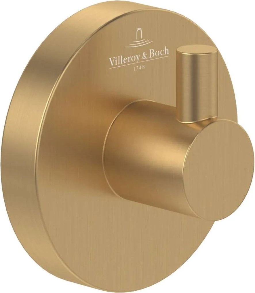 Villeroy & Boch Elements Tender - Háček, kartáčované zlato TVA15101100076