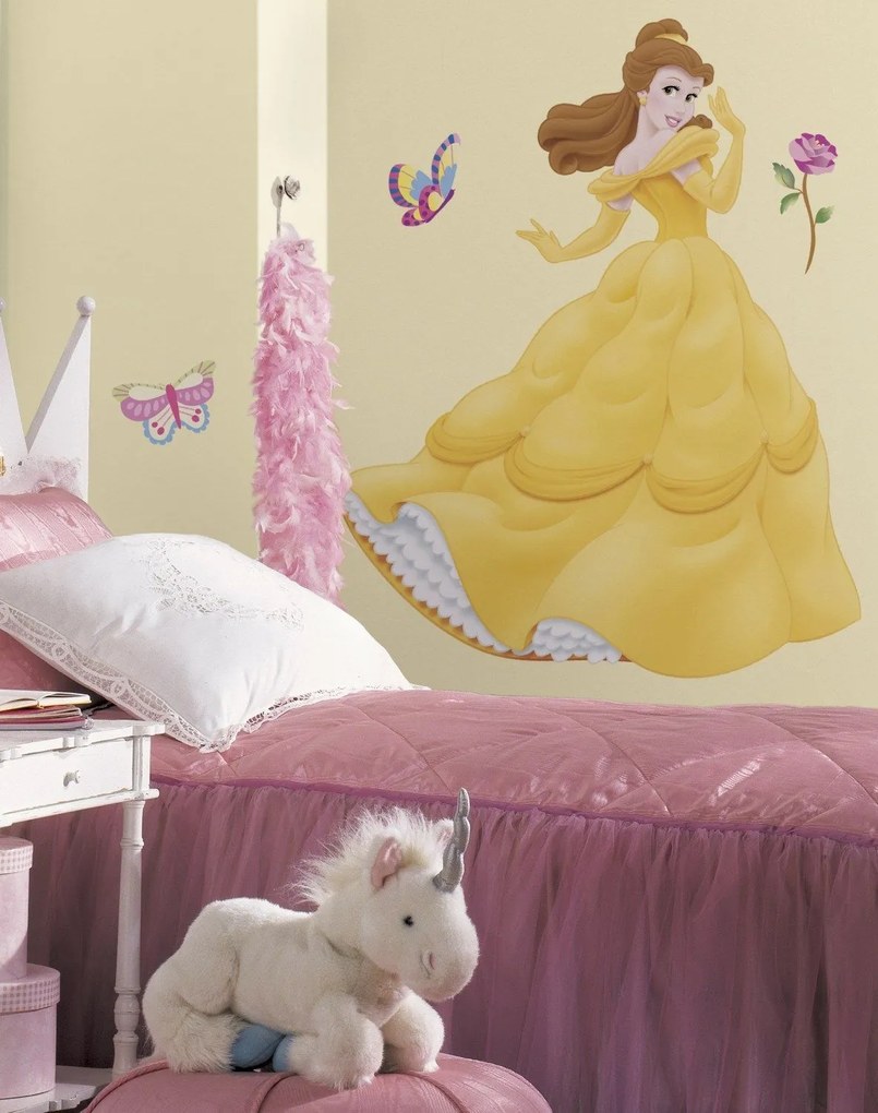 Disney dětské samolepky na zeď - princezna Bella