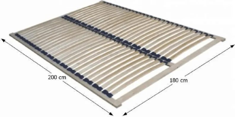 Rošt, 180x200 cm, TWINPACK Kondela 03017214