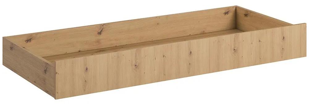 MALTA b | dvoulůžko L1 | 160x200 cm + 2x zásuvka pod postel | dub artisan