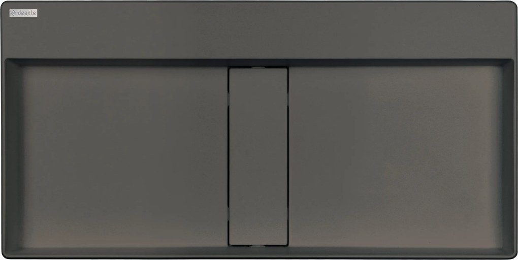 Deante Blur, granitové umyvadlo na desku 800x400x120 mm, antracitová metalíza, DEA-CQB_TU8S
