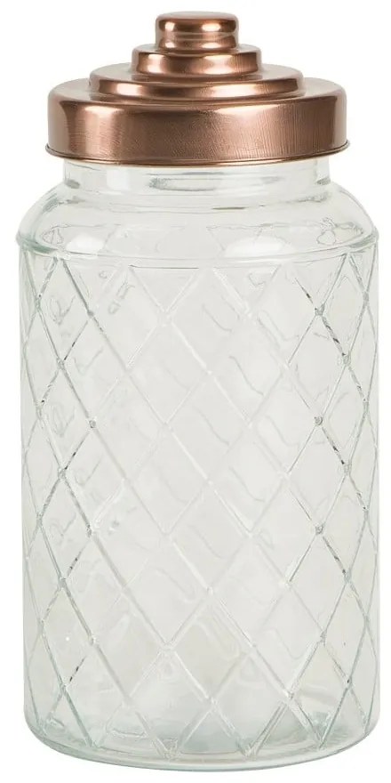 Skleněná dóza T&G Woodware Lattice, 1,2 l