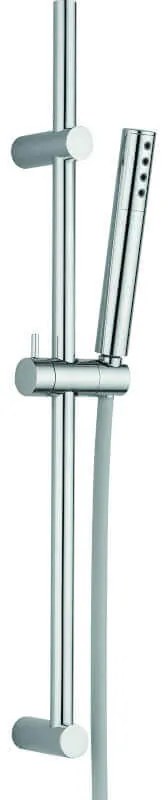 Laveo Pretto, sprchový sloup 70cm s ruční sprchovou hlavicí, chromová, LAV-NLP_01A2