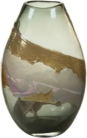 Ručně vyráběná křišťálová váza Santiago Pons Kris, výška 35 cm