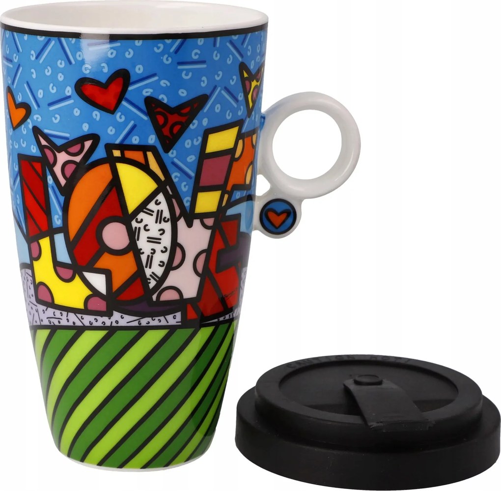 Hrnek s sebou 500 ml Romero Britto-Love-Goebel