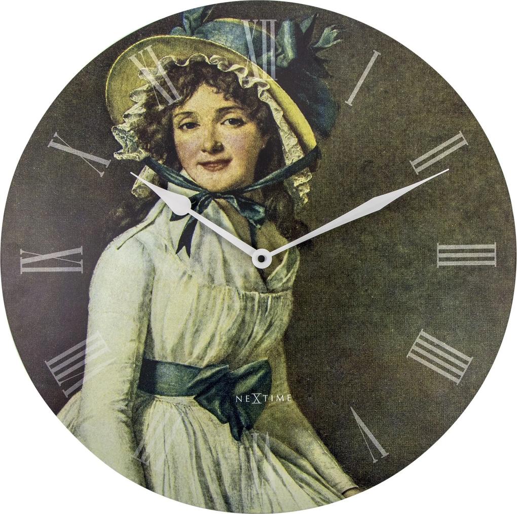 Nástěnné hodiny Portret Pani Sériziat