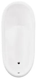 BESCO Volně stojící vana OTYLIA bílá Barva - Bílá, Nožičky k vaně - Bílé, Rozměr vany - 170 × 77 cm VANMER170W