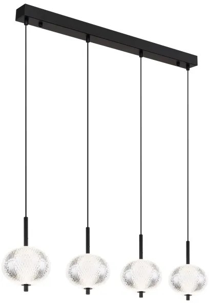 Globo 16042-4H - LED Lustr na lanku AIDA 4xLED/5,75W/230V 3000K/4500K/6500K