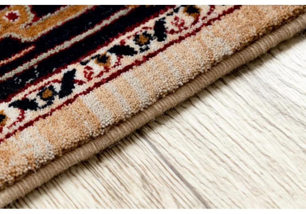 Vlněný kusový koberec Keshan béžový 250x340cm