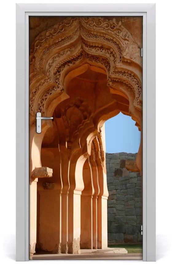 Fototapeta samolepící dveře Lotus Mahal Hampi 85x205 cm