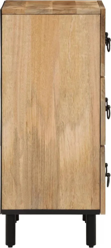 Odkládací skříňky 2 ks 60x33x75 cm masivní mangovníkové dřevo 3206305