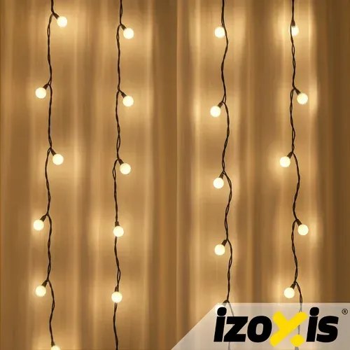 Vánoční LED řetěz Balls 300 LED venkovní - 30m teplá bílá