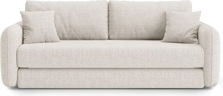 Krémová rozkládací pohovka 225 cm Dormi – Micadoni