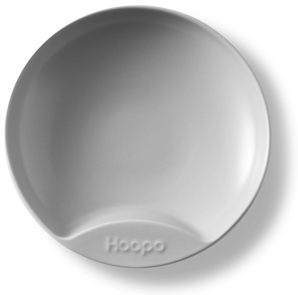 Hoopo Designová miska pro kočky Plate šedá