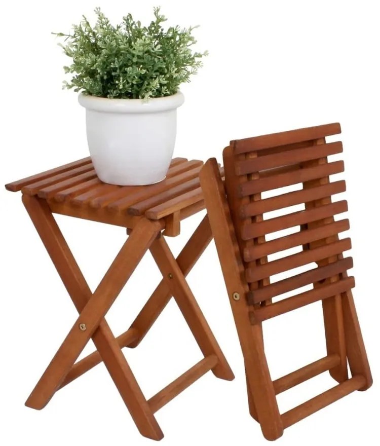Hnědé zahradní židle v sadě 2 ks Tacoma – Garden Pleasure