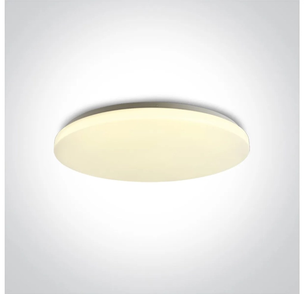 ONE Light 62026D/W/C stropní LED svítidlo, bílé, 50W, 4000K, ø53,5cm, IP20