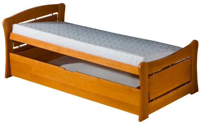 Jednolůžková postel pro děti Faustine 1, Moření 13 bílá