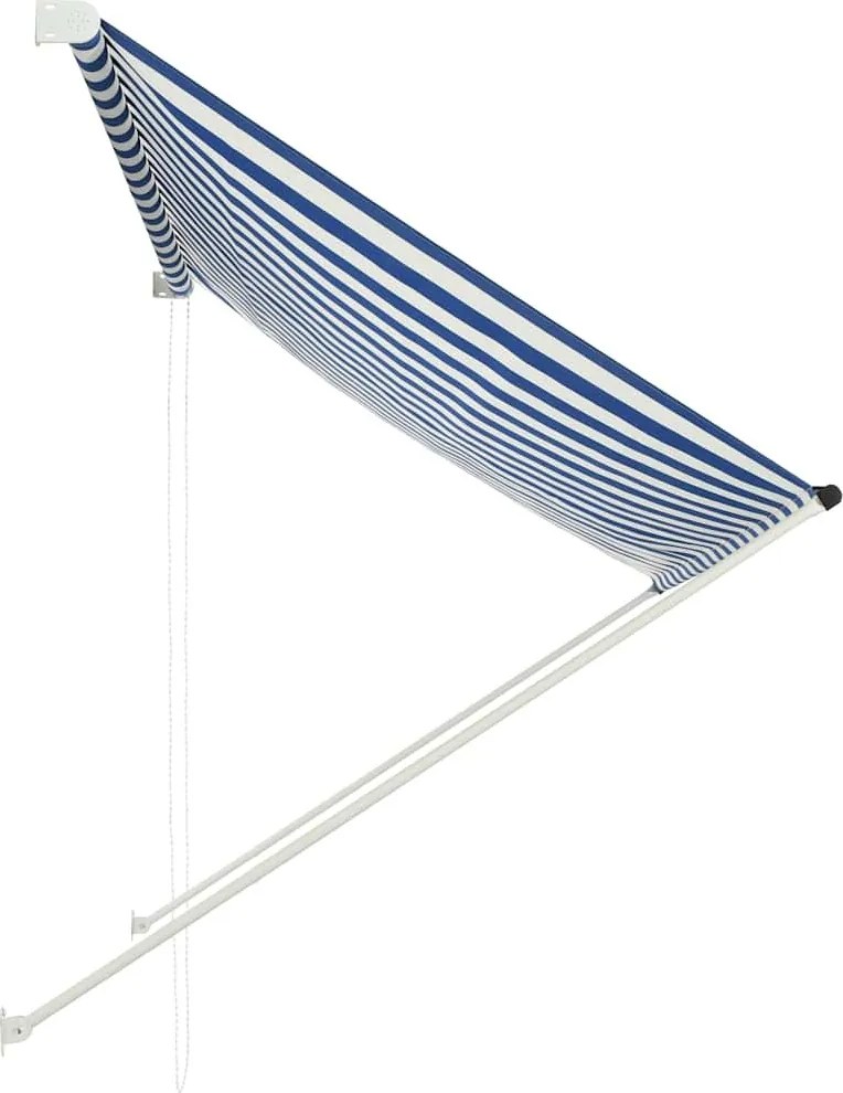 vidaXL Zatahovací markýza 200 x 150 cm [143753] Barva: oranžová a hnědá
