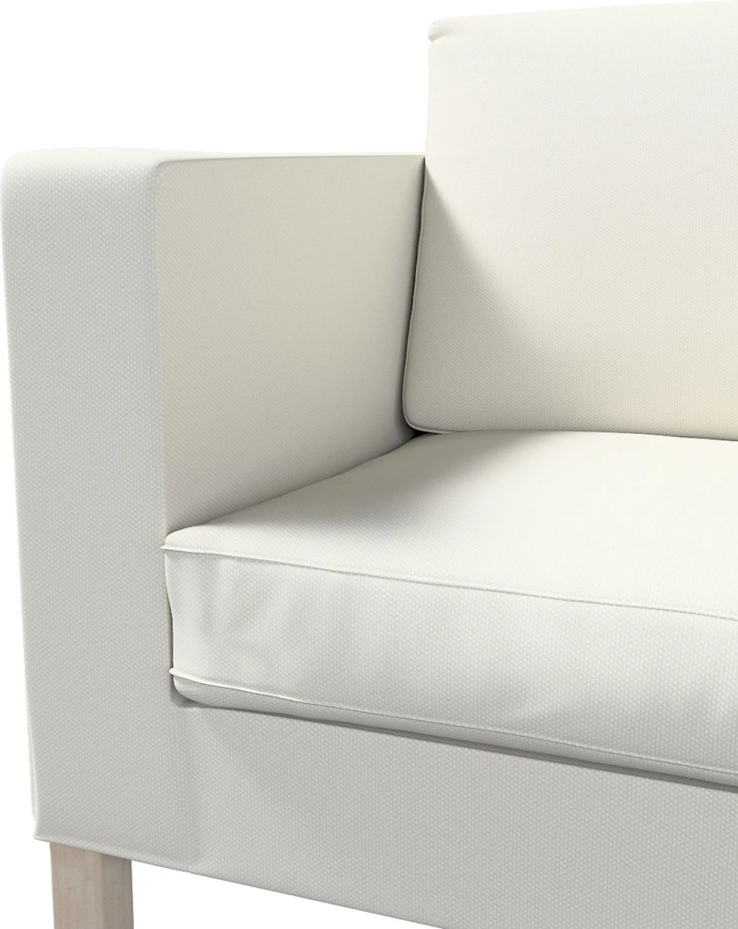 Potah na pohovku IKEA Karlanda rozkládací, krátký barva šedá látka pletený vzor