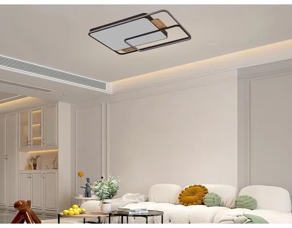 LED Stmívatelné stropní svítidlo LED/280W/230V 3000-6500K + dálkové ovládání