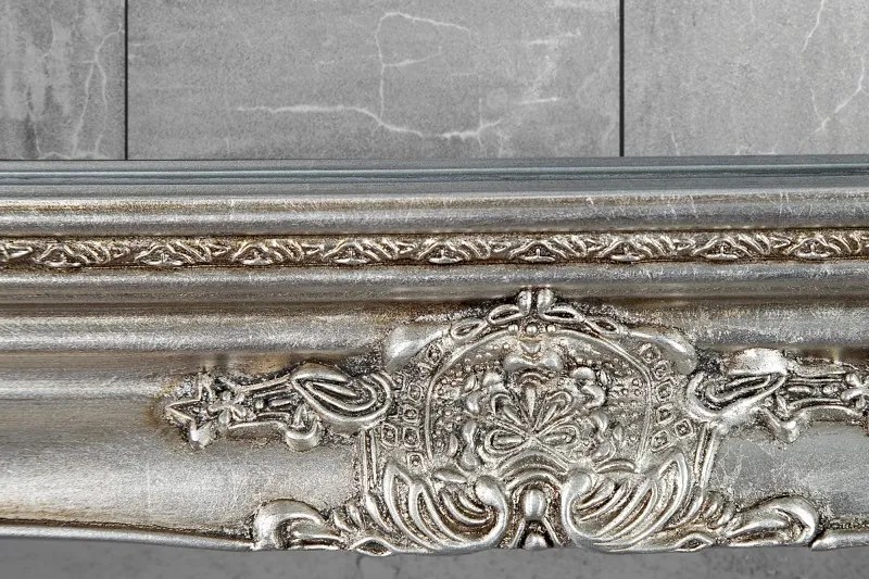 Bighome - Zrcadlo RENESANCIA SILVER 185x75 cm – stříbrná