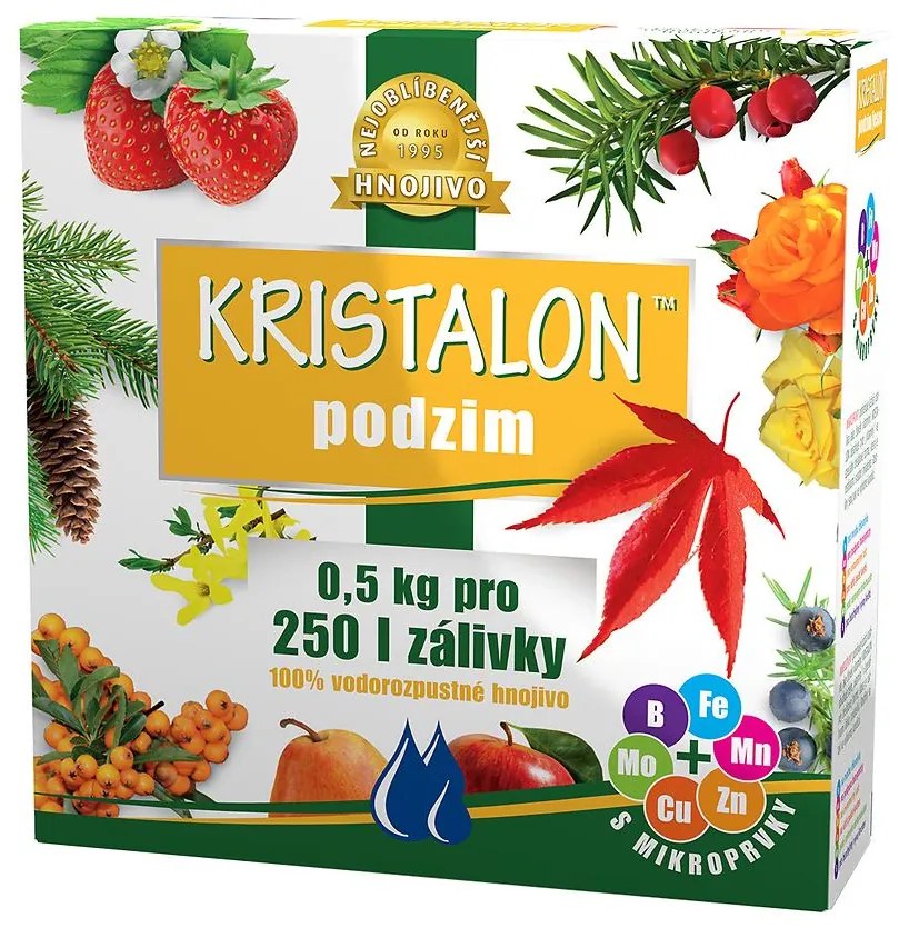 Kristalické hnojivo Kristalon, 0.5 kg