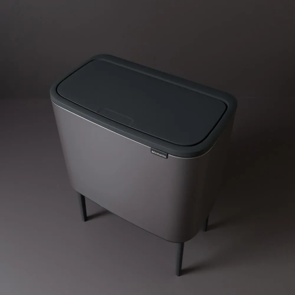 Brabantia BO Touch Bin 3x11L platinová